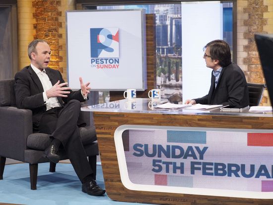 Gavin Barwell Robert Peston Editorial Stock Photo - Stock Image ...
