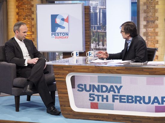 Gavin Barwell Robert Peston Editorial Stock Photo - Stock Image ...