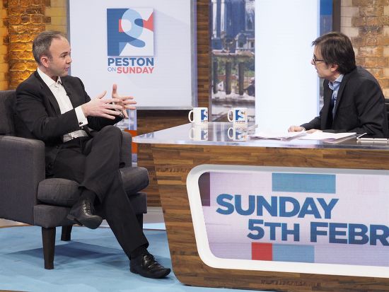Gavin Barwell Robert Peston Editorial Stock Photo - Stock Image ...