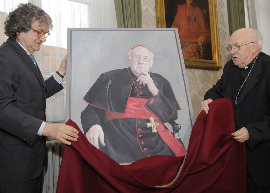 Cardinal Godfried Danneels R Painter Jan Editorial Stock Photo - Stock ...