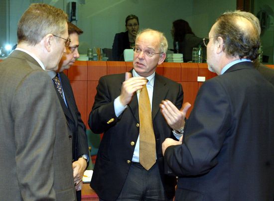 Dutch Finance Minister Gerrit Zalm C Editorial Stock Photo - Stock ...
