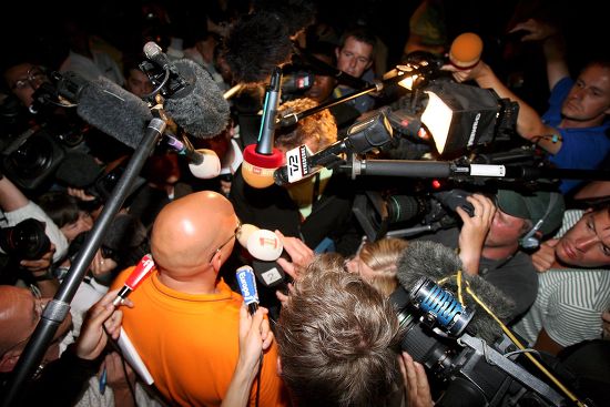 Dutch Pressofficer Rabobank Teams Jacob Bergsma Editorial Stock Photo ...