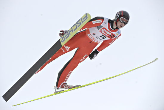 Tim Hug Switzerland Soaring Through Air Editorial Stock Photo - Stock ...