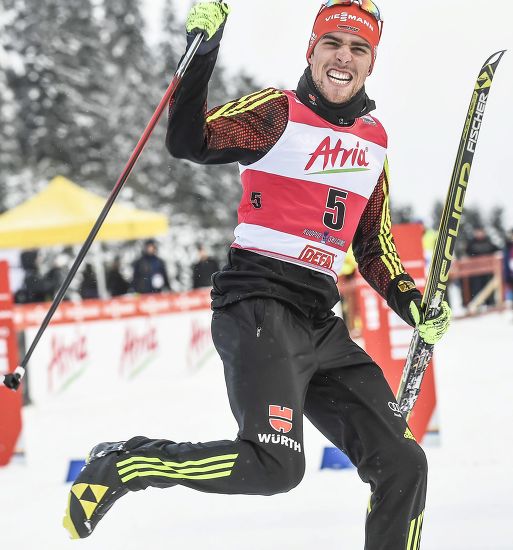 Johannes Rydzek Germany Celebrates After Winning Editorial Stock Photo ...