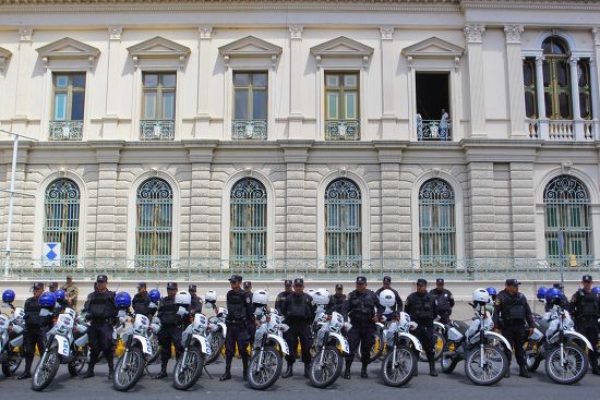 Members National Civil Police Pnc Remain Editorial Stock Photo - Stock ...
