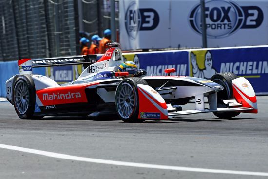 Brazilian Driver Bruno Senna Team Mahindra Editorial Stock Photo ...