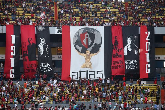 Atlas Football Club Supporters Celebrate During Editorial Stock Photo ...