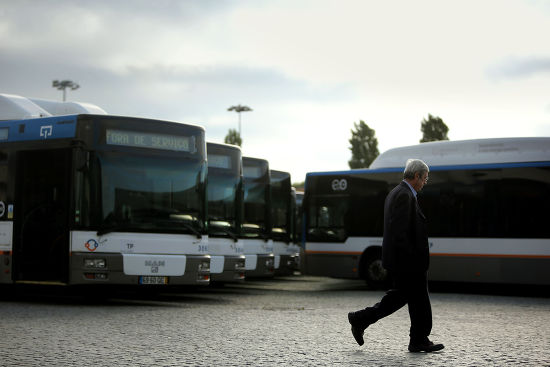 Public Bus Transport Stcp Workers Join Editorial Stock Photo - Stock ...