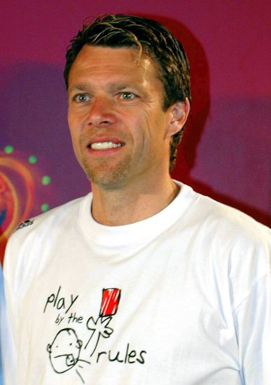 Swiss Referee Urs Meier Poses Photographers Editorial Stock Photo ...