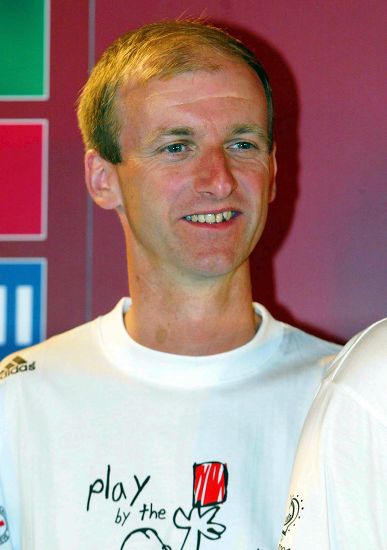English Referee Michael Riley Poses Photographers Editorial Stock Photo ...