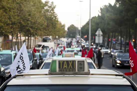 Taxi Drivers Rally During Strike Action Editorial Stock Photo - Stock ...