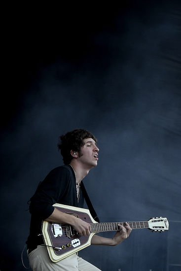 British Act Kooks Lead Singer Luke Editorial Stock Photo - Stock Image ...