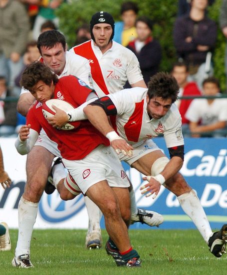 Portuguese Rugby Player Luis Pissara Ball Editorial Stock Photo - Stock ...