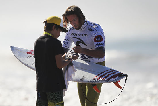 Australian Surfer Matt Wilkinson Signs Autographs Editorial Stock Photo ...