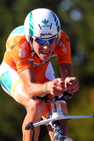 Spanish Cyclist David De La Cruz Editorial Stock Photo - Stock Image ...