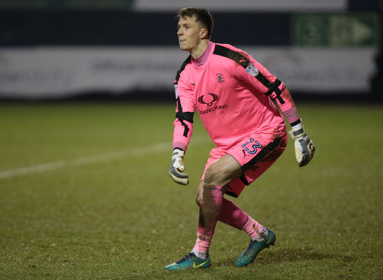 Matt Macey Luton Town Making His Editorial Stock Photo - Stock Image ...