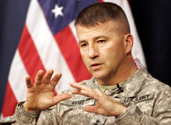 Us Brig Gen Berry Rowe Commander Editorial Stock Photo - Stock Image ...