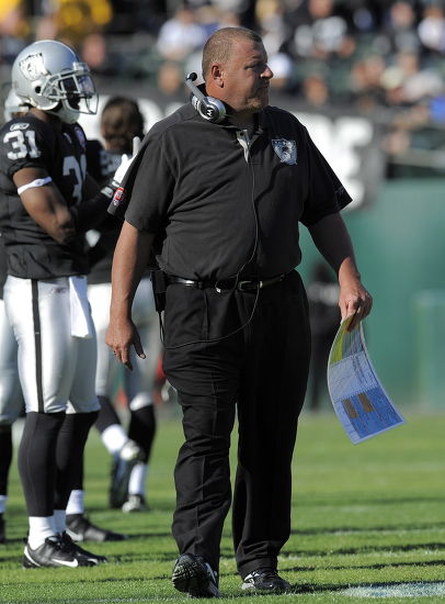 Oakland Raiders Head Coach Tom Cable Editorial Stock Photo - Stock ...