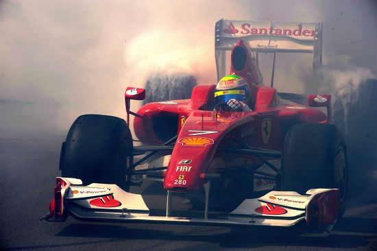 Formula 1 Racer Felipe Massa Brazil Editorial Stock Photo - Stock Image ...