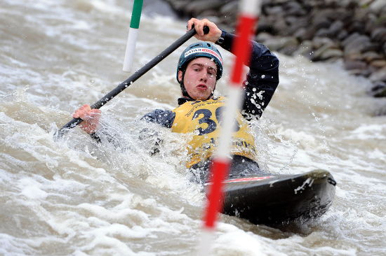 Luca Borra Switzerland Competes K1 Individual Editorial Stock Photo ...