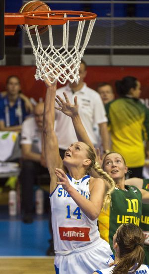 Louice Halvarsson L Sweden Action Against Editorial Stock Photo - Stock ...