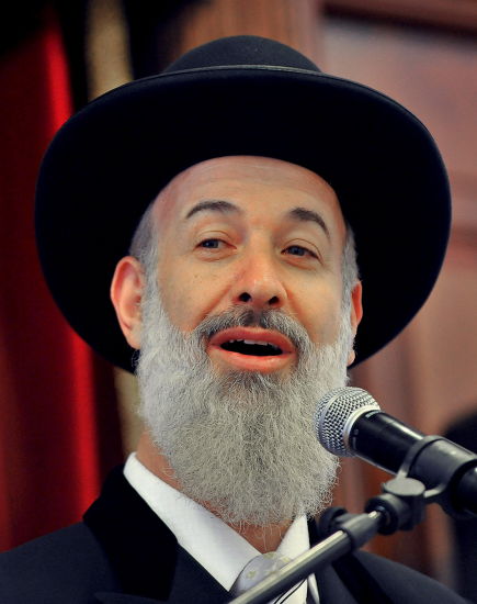 Israels Ashkenazi Chief Rabbi Yona Metzger Editorial Stock Photo ...
