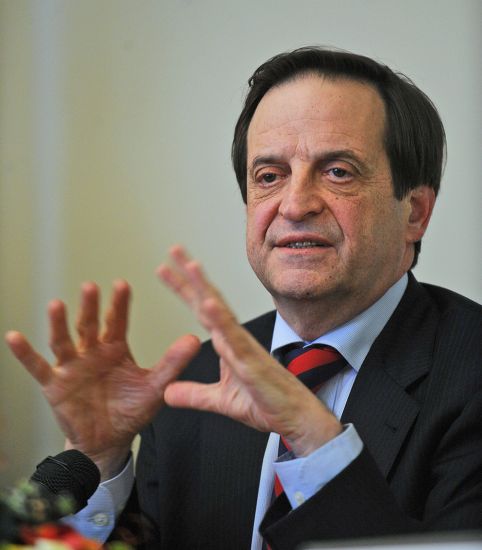 Dan Meridor Deputy Prime Minister Israel Editorial Stock Photo - Stock ...