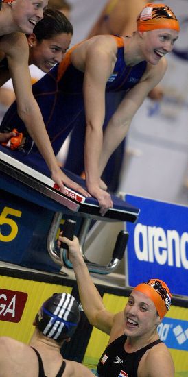 Members Gold Medal Winner Dutch Relay Editorial Stock Photo - Stock ...
