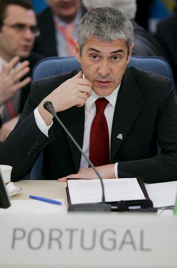 Prime Minister Portugal Jose Socrates Attends Editorial Stock Photo ...