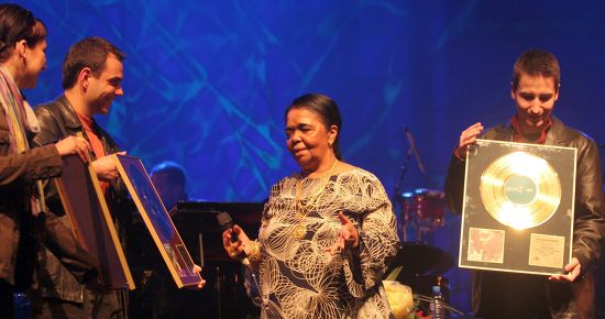 Cape Verdean Singer Cesaria Evora C Editorial Stock Photo - Stock Image ...