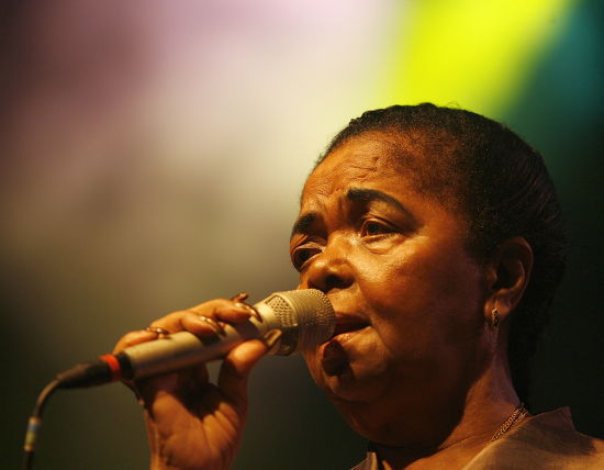 Cape Verdean Folk Singer Cesaria Evora Editorial Stock Photo - Stock ...
