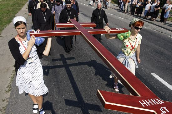 Polish Orthodox Christians Set Off 25th Editorial Stock Photo - Stock ...