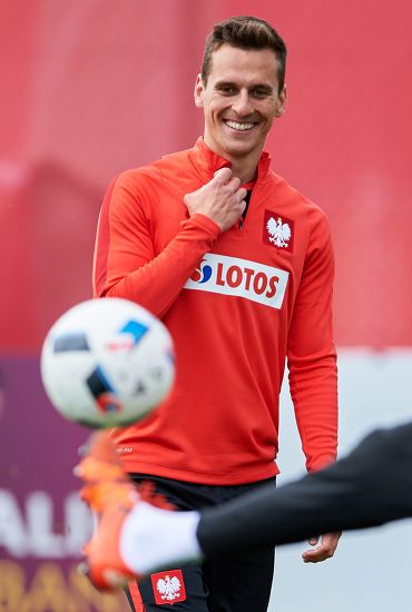Polish National Soccer Team Player Arkadiusz Editorial Stock Photo ...