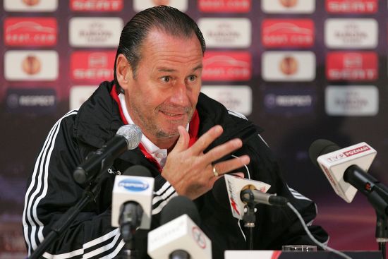 Salzburg Red Bulls Coach Huub Stevens Editorial Stock Photo - Stock ...