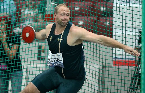 Robert Harting Germany Competes Mens Discus Editorial Stock Photo ...