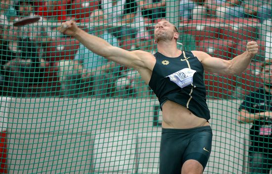Robert Harting Germany Competes Mens Discus Editorial Stock Photo ...