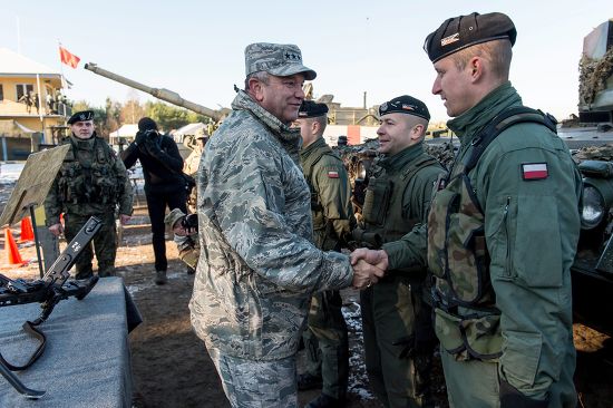 Nato Allied Command Operations Europe Supreme Editorial Stock Photo ...