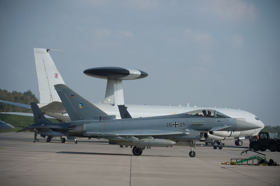 Awacs Nato Warning Control Aircraft German Editorial Stock Photo ...