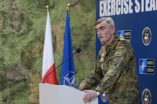 Joint Force Command Brunssum Commander German Editorial Stock Photo ...