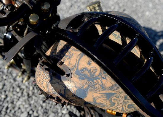 Detail Recidivist Motorcycle Produced By Game Editorial Stock Photo ...