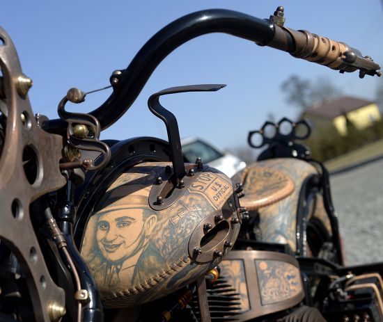 Detail Recidivist Motorcycle Produced By Game Editorial Stock Photo ...