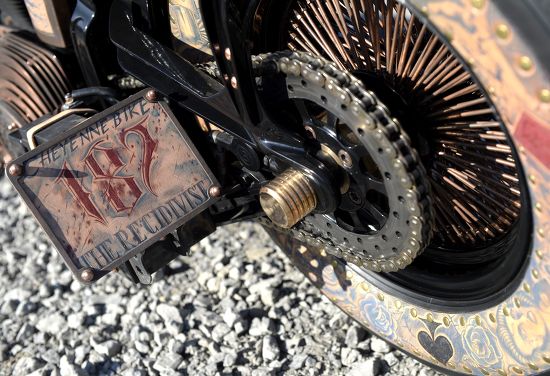 Detail Recidivist Motorcycle Produced By Game Editorial Stock Photo ...