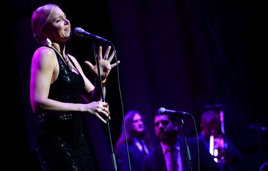 Singer Storm Large Us Band Pink Editorial Stock Photo - Stock Image ...