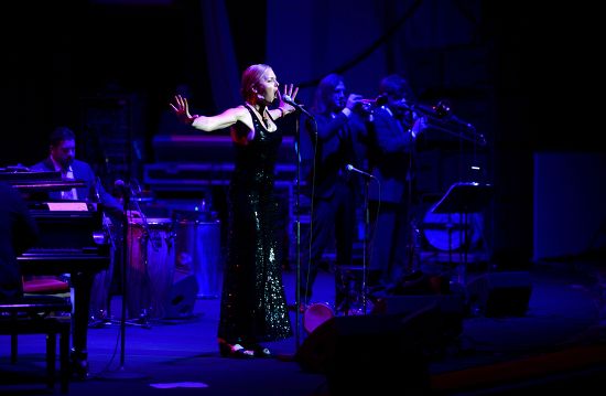 Singer Storm Large C Us Band Editorial Stock Photo - Stock Image ...