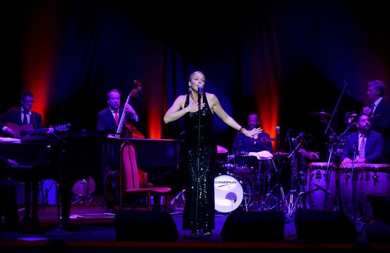 Singer Storm Large C Us Band Editorial Stock Photo - Stock Image ...