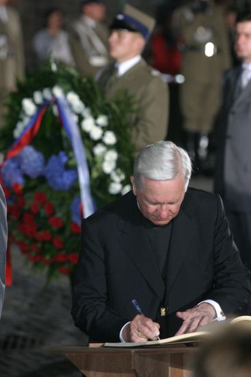 Archbishop Detroit Cardinal Adam Maida Signs Editorial Stock Photo ...