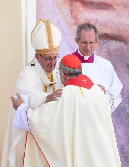 Pope Francis L Master Pontifical Liturgical Editorial Stock Photo ...