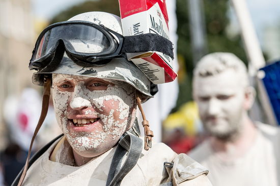 Participant Poses During Clay Parade Special Editorial Stock Photo ...