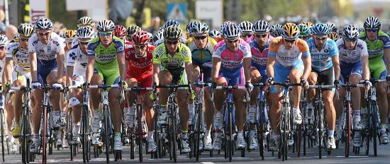 Cyclists Action During First Stage Tour Editorial Stock Photo - Stock ...