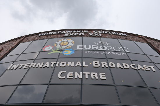 Exterior View International Broadcast Centre Uefa Editorial Stock Photo ...